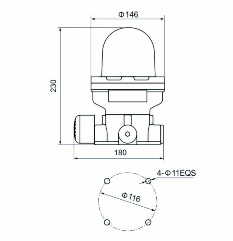 WatchGas ATEX Beacon Sounder - WatchGas