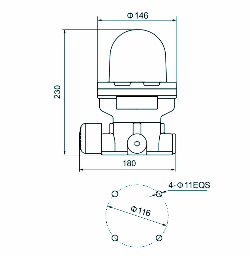 WatchGas ATEX Beacon Sounder - WatchGas